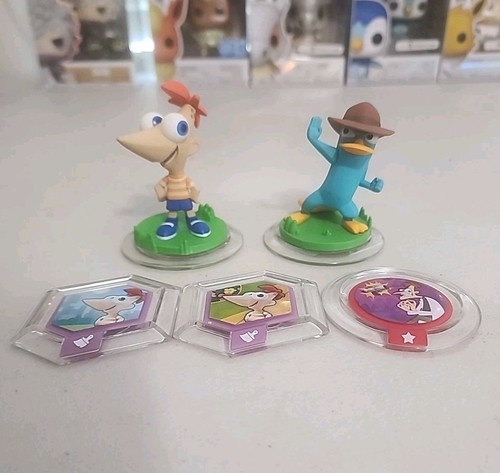 DISNEY INFINITY PHINEAS AND PERRY +3 DISKS | eBay