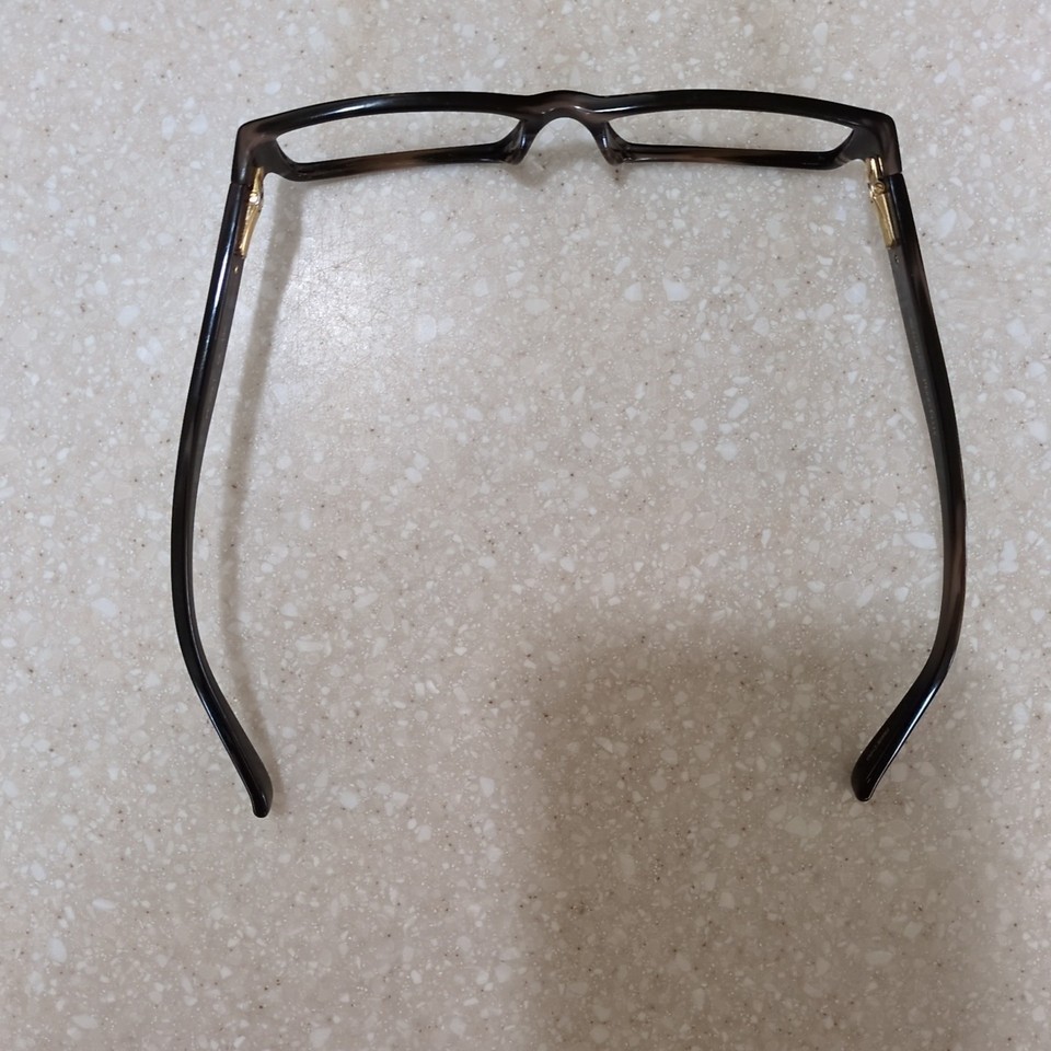 Perry Ellis PE 274-1 Brown and Gray Striped Eyeglasses Frames 52-16-135 ...