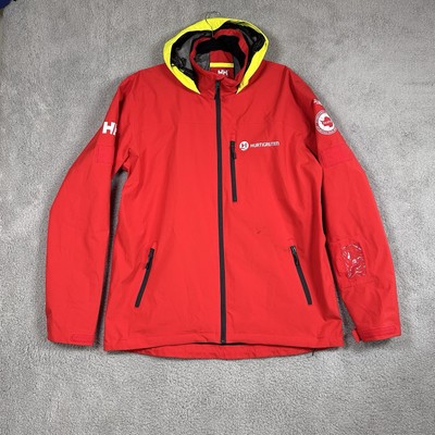 Helly Hansen Jacket Mens Red Hurtigruten Explorer Antarctica AECO ...