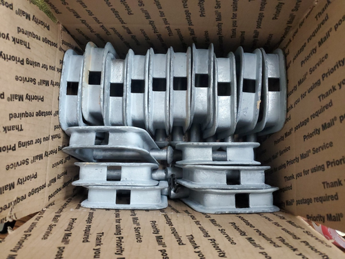 (16-PCS) Maclean Spool Insulator Secondary Deadend Clevis J093 F614968 ...