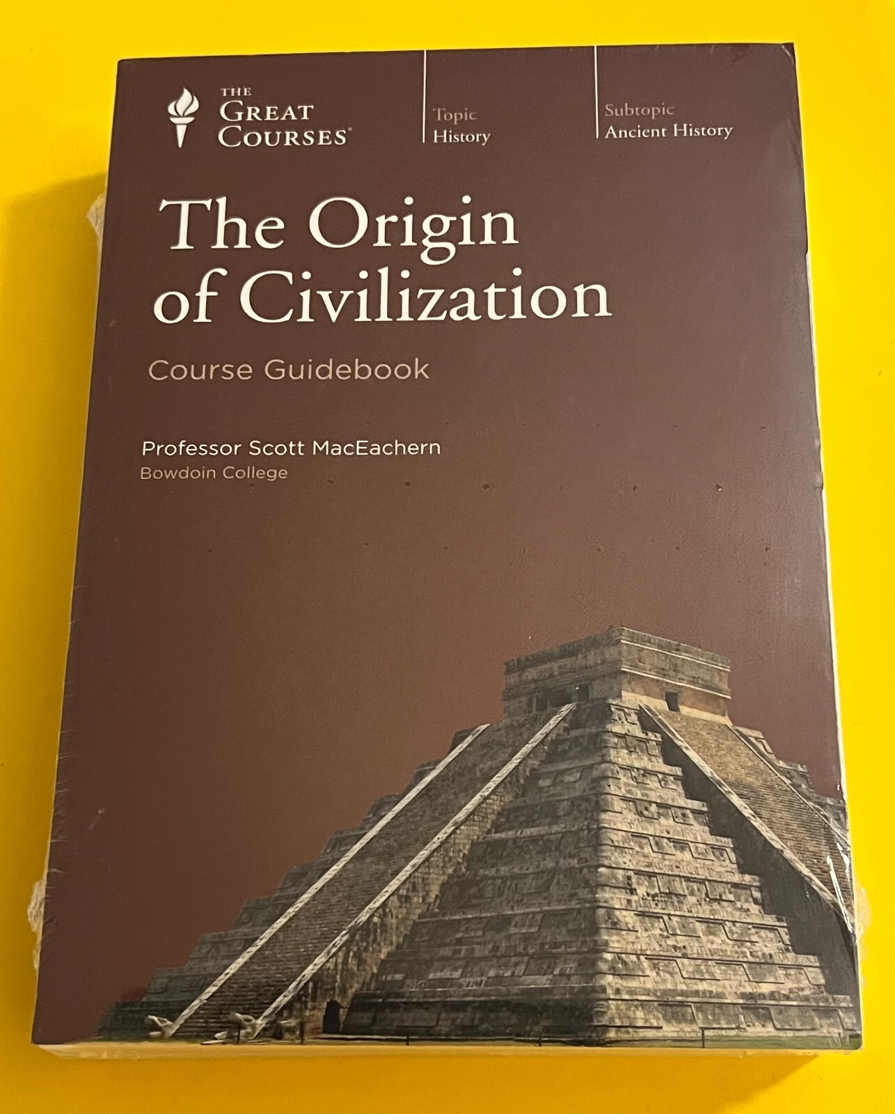 Teaching Co Great Courses DVDs & Guidebook THE ORIGIN OF CIVILIZATION ...