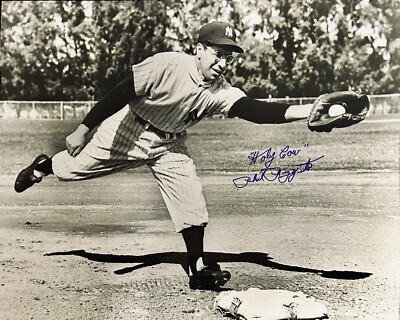 Phil Rizzuto Signed & Inscribed with “Holy Cow” 16X20 MLB NY YANKEES ...