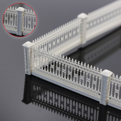 5pcs 3x23cm HO Scale 1:87 Unassembled Model Fence for Model Railway | eBay