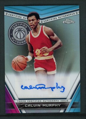 2024 CALVIN MURPHY AUTO TOPPS CHROME CERTIFIED AUTOGRAPHS | eBay