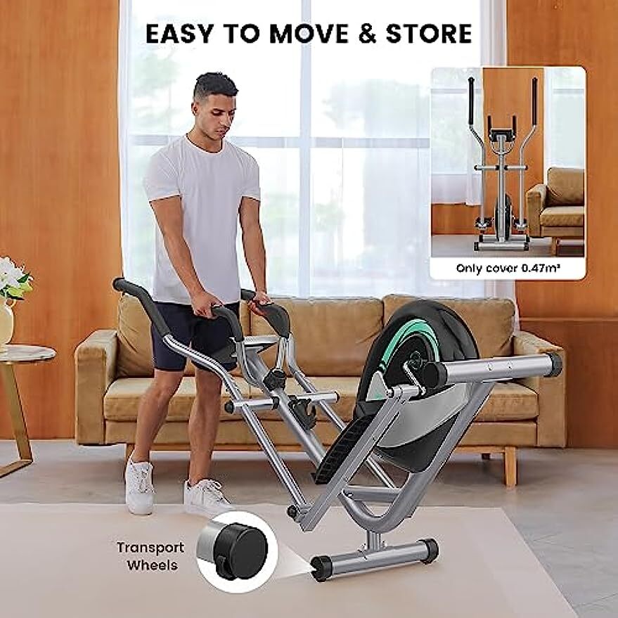 Indoor Elliptical Machine Cross Trainer Exercise Machine Fitness ...