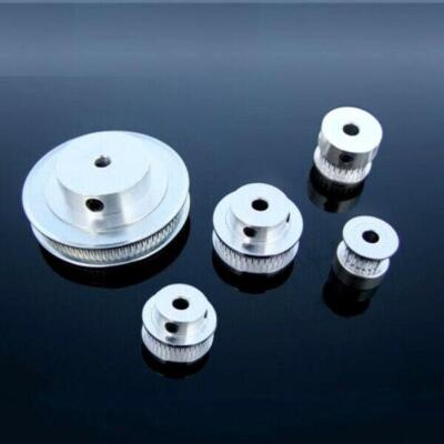 GT2 6mm Belt Smooth Tooth Idler Drive 2GT Pulley 16T 20T 30T 32T 36T ...