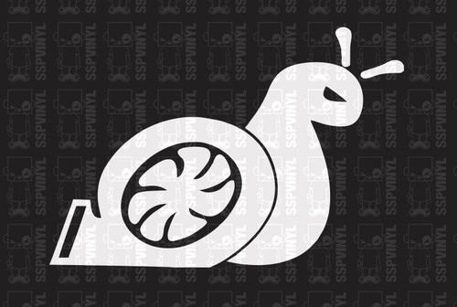 Boosted Turbo Snail II JDM Import Lowered Slammed Race Drift Car Decal ...