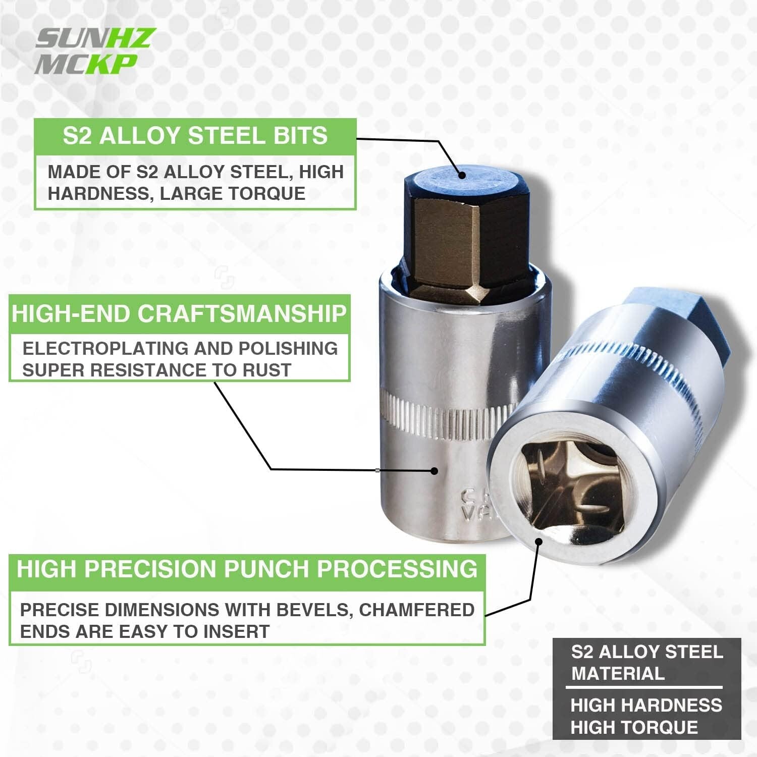 Alan Allen Alen Hex Key Socket Wrench Set Metric Standard Inch Short ...