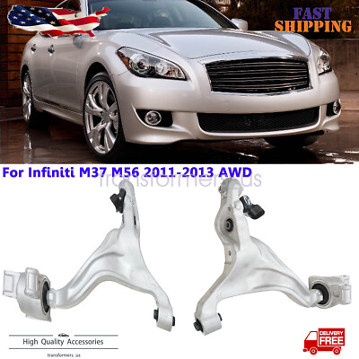 Fits For Infiniti M37 M56 2011-2013 AWD Front Left Right Lower Control ...