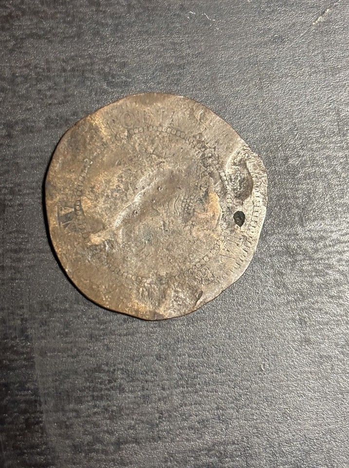 1890’s Indian Head Penny Mistrike, Miscut, Error Coin. Rare U.S. 1800’s ...