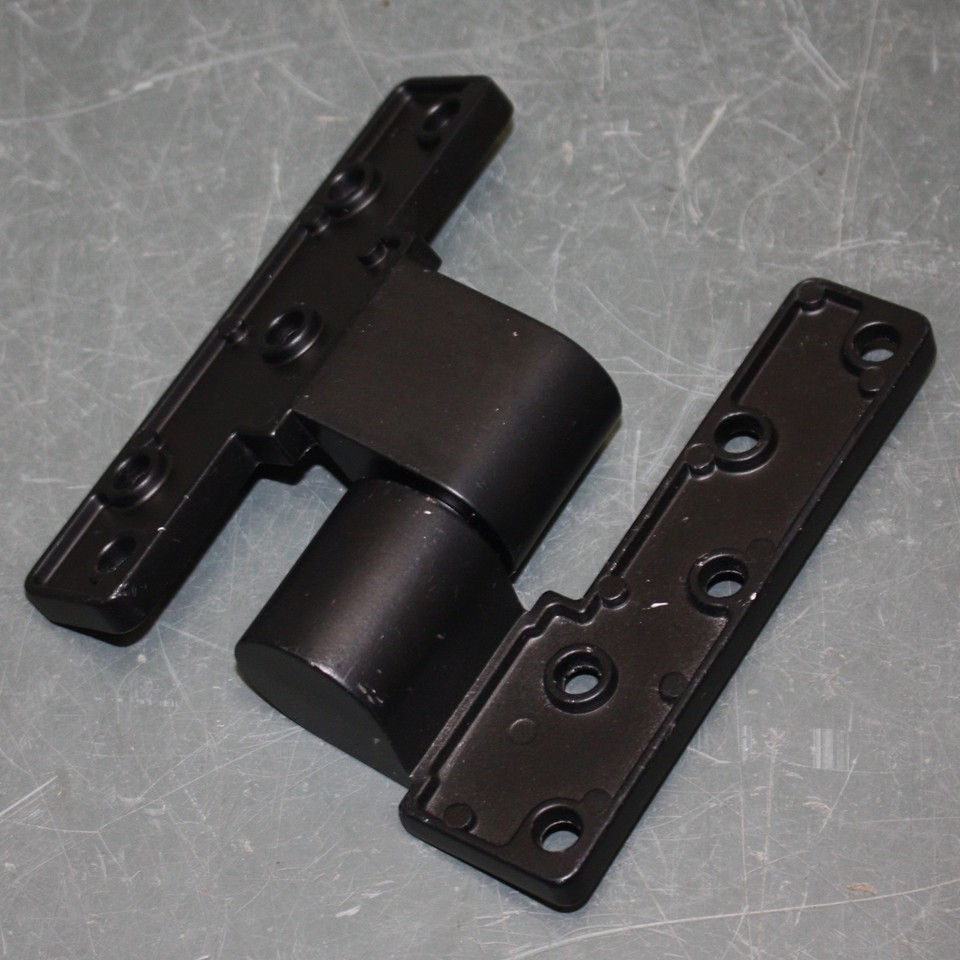 (2) Kaba Ilco Pivot Hinges IP-10-LH-DU, Left Hand, Dark Bronze, Cast ...