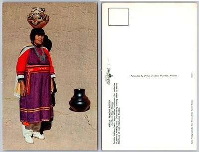 Hopi Woman Pottery Postcard | eBay Australia