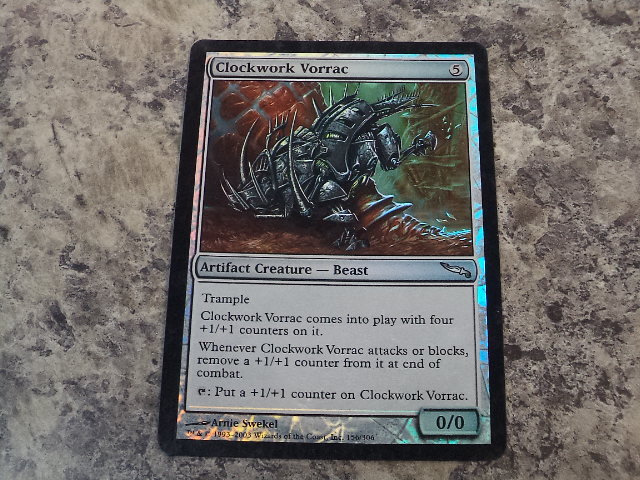 1x Foil - Clockwork Vorrac - Magic the Gathering MTG Mirrodin | eBay