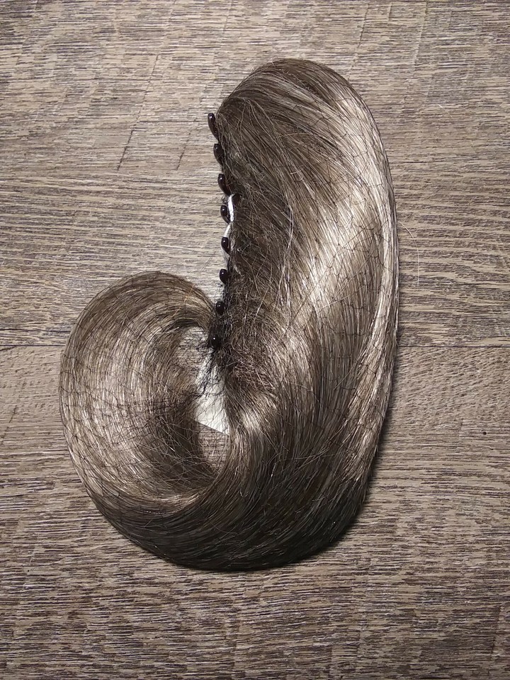 Toni Brattin Extensions - Pony Layered Flip - Brown/GRAY 104-901 NWT | eBay