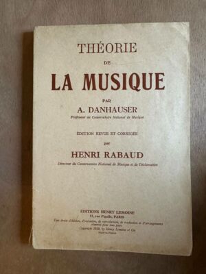 Music Theory by A. Danhauser | Henri Rabaud | Good condition | eBay