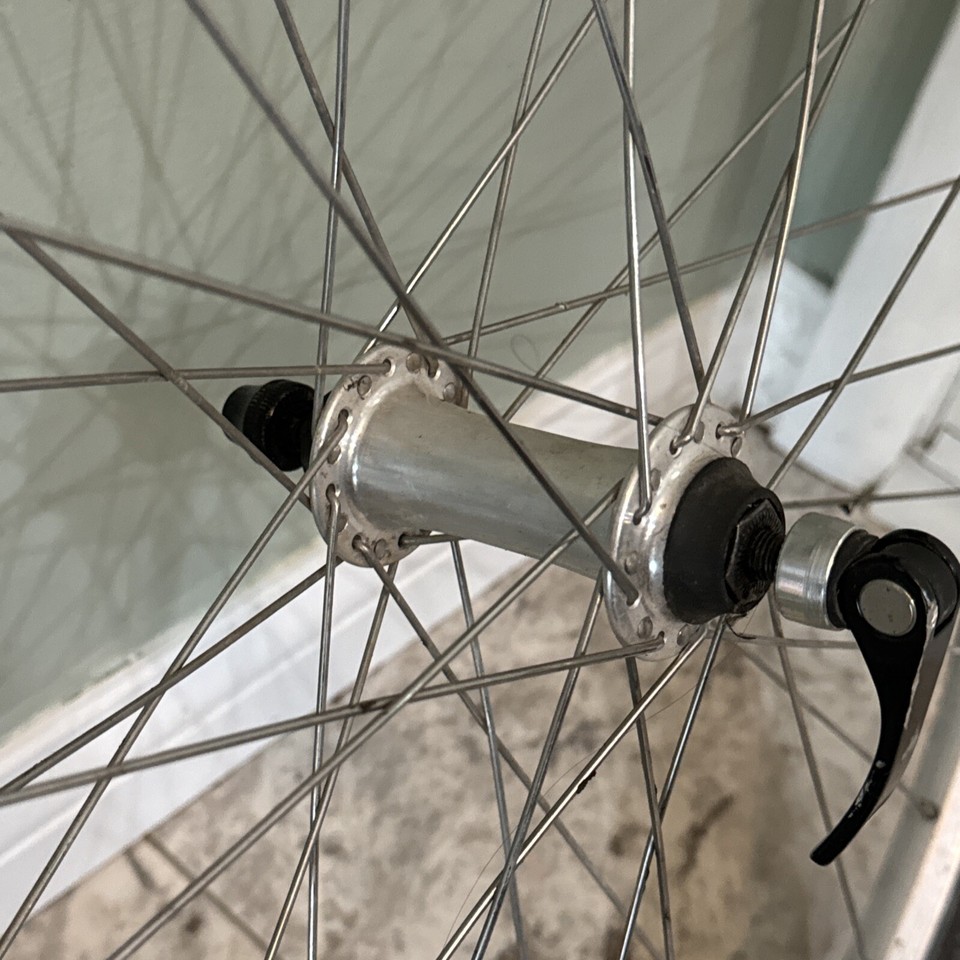 Vintage 26” Front Wheel Mountain Bike Mavic X221 MTB 32 Hole 32h Silver T01 | eBay