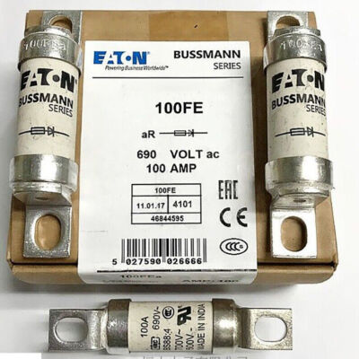 10pcs For EATON Bussmann BS88:4 100FE 100A 690V 100FEa | eBay