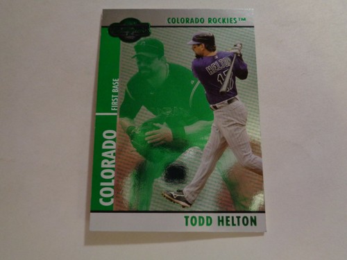 2008 Topps Co-Signers Todd Helton Card #42 Serial #94/200 | eBay