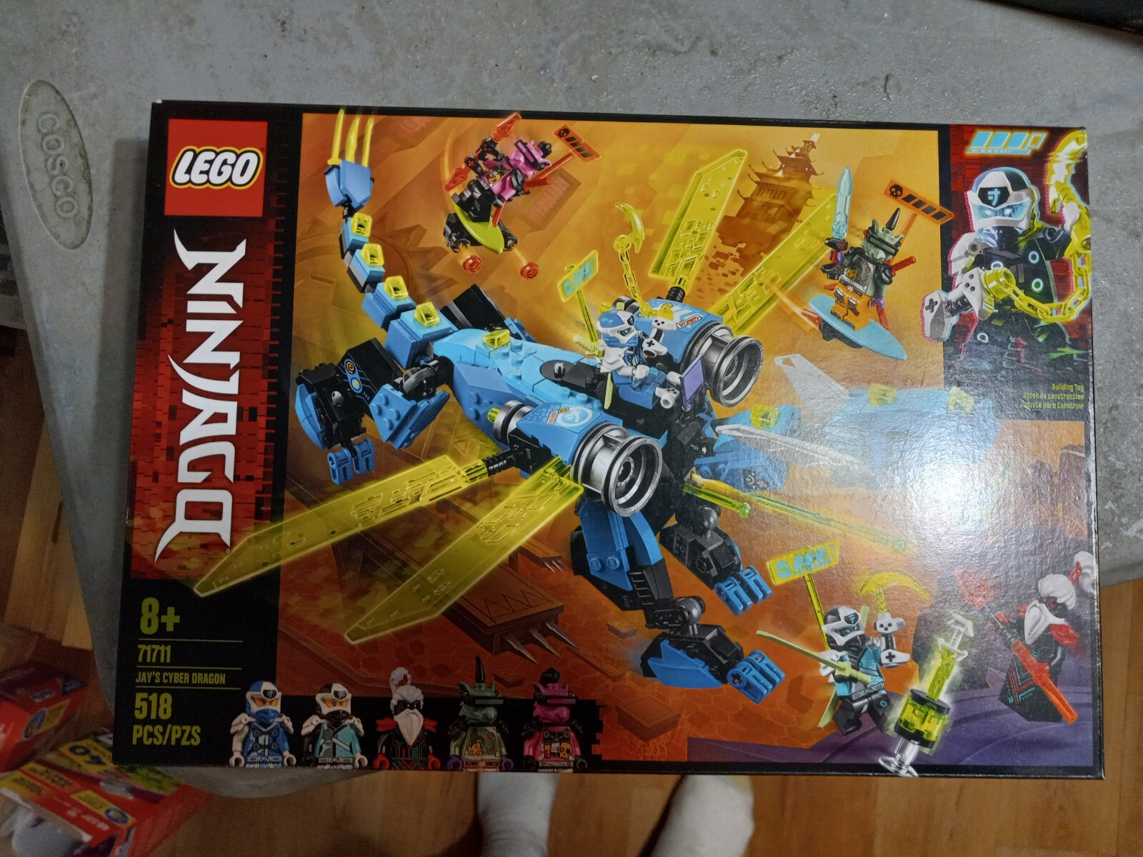 New Lego 71711 Ninjago Jay's Cyber Dragon May Unagami Richie Hausner ...