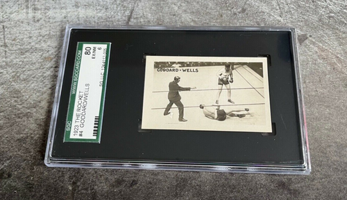 1923 Famous Knock-Outs Frank Goddard vs Billy Wells #4 SGC 80 EX/NM (6 ...