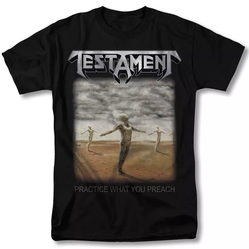TESTAMENT Band Practice What You Preach Rock Tour T SHIRT FULL SIZE S ...