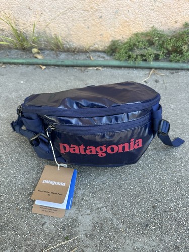 Patagonia Black Hole Waist Pack 5L Fanny Pack Bag RARE GLOSS New Navy ...