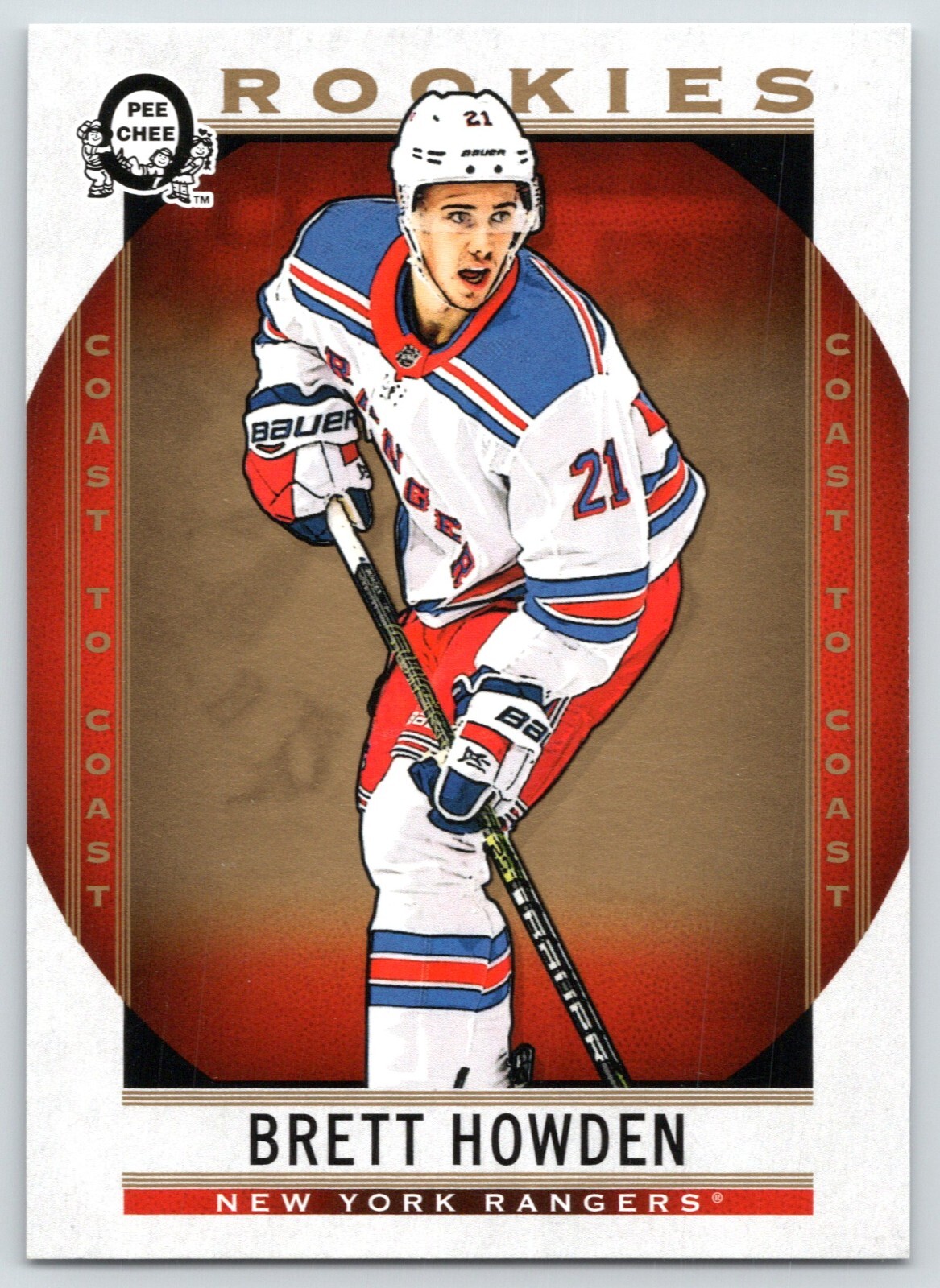 BRETT HOWDEN RC 2018-19 O-PEE-CHEE COAST TO COAST 18-19 NO 157 27922 | eBay