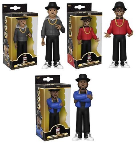 RUN DMC Complete Set (3) 5" Funko Vinyl Gold | eBay