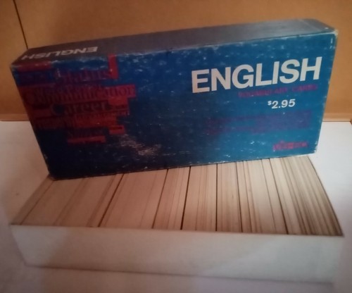 English. Vocabulary card. Vis-ed. 1000 cards | eBay