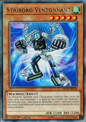 carte YU-GI-OH MP18-FR126 Striborg Ventonnant NEUF FR | eBay