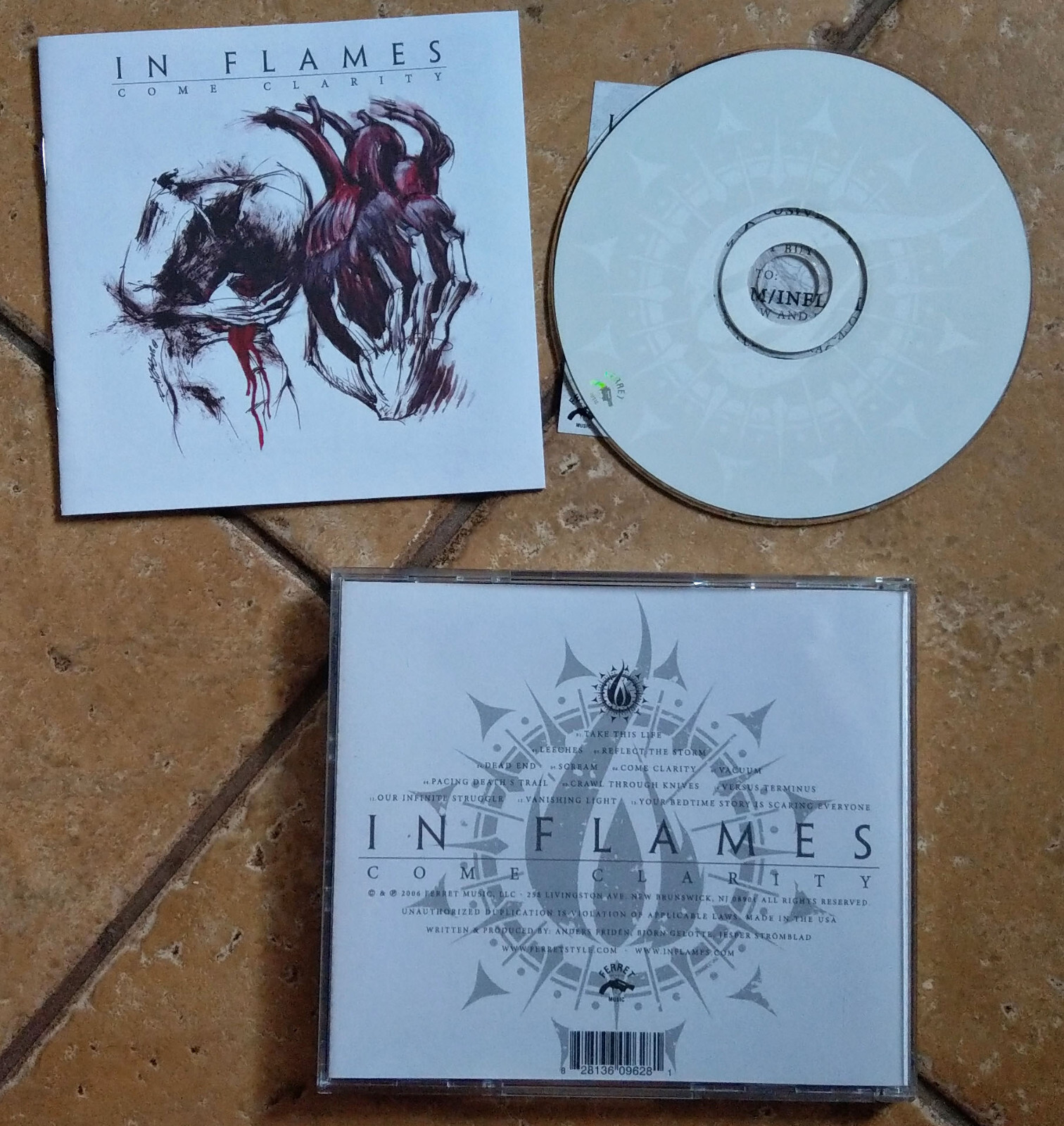 Come Clarity by In Flames (CD, Feb-2006, Ferret Music (USA)) for sale ...