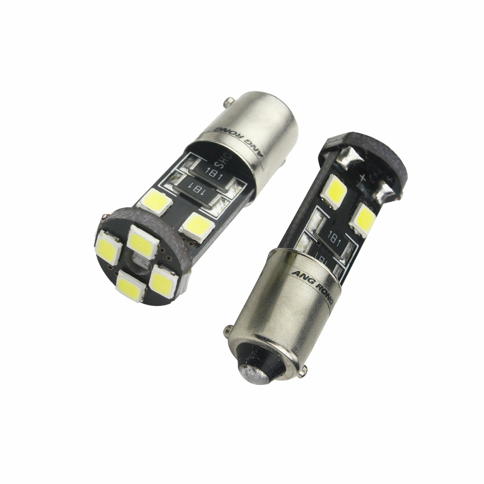 2x White LED 433 434 BAX9s H6W Bulbs Reverse Side Light Citroen C4 ...