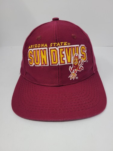 ASU Arizona State Sun Devils Vintage Sports Specialties Snapback Cap ...