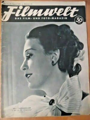 FILMWELT 34 - 1935 Heli Finkenzeller Pierre Richard Willm Suse Graf ...
