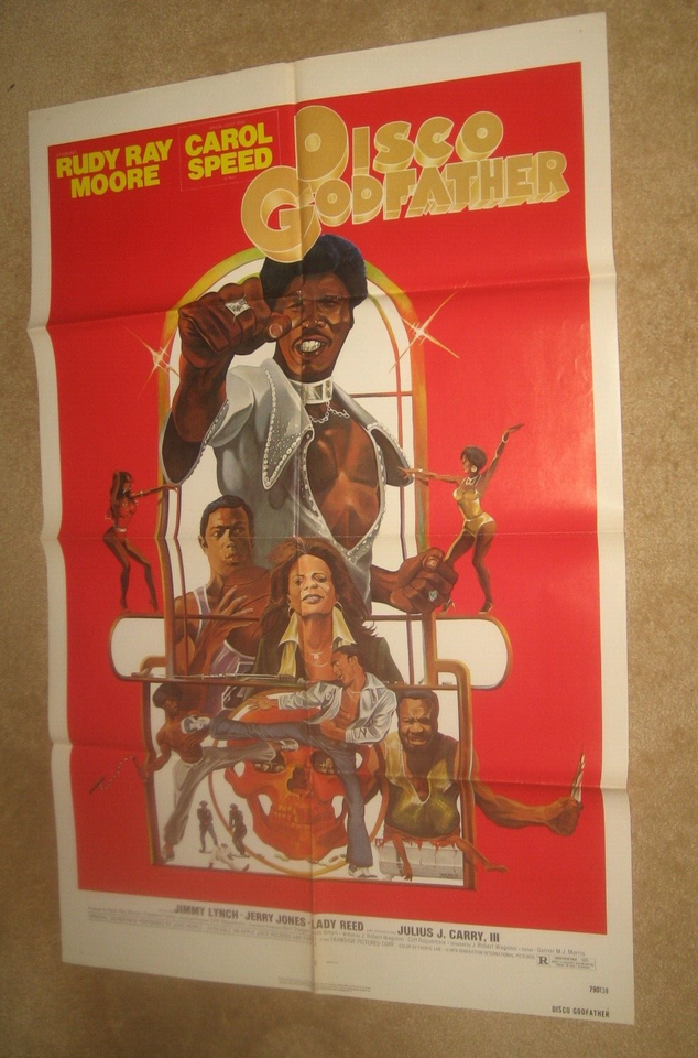 DISCO GODFATHER '79 - RUDY RAY MOORE . Rarely offered BLAXPLOITATION ...