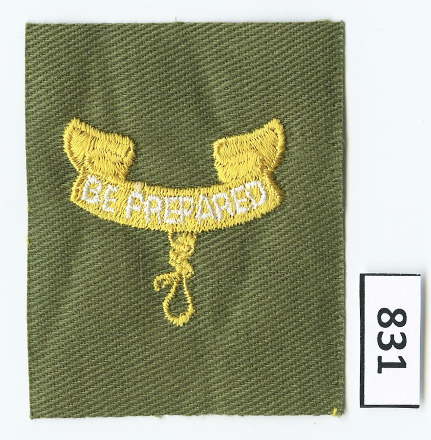 DEALER DAVE Boy Scout 1946 ISSUE, SECOND CLASS RANK PATCH, MINT, NICE ...