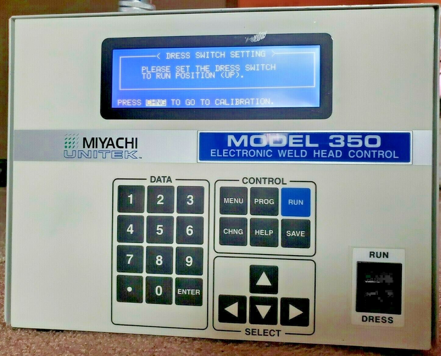 Unitek Miyachi Model 350 Weld Head Control Controller Model 2-302-03 ...