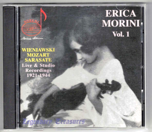 ERICA MORINI Vol 1 1921-44 Wieniawski+Mozart+Sarasate Ormandy 20bit REMASTER OOP | eBay
