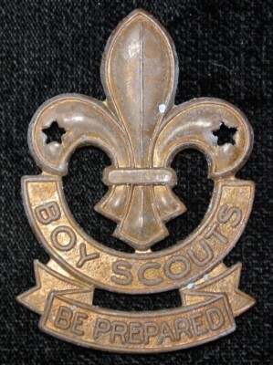 Vintage BOY SCOUTS BE PREPARED BADGE - Montreal Scully Ltd. - 33x48mm-2 ...
