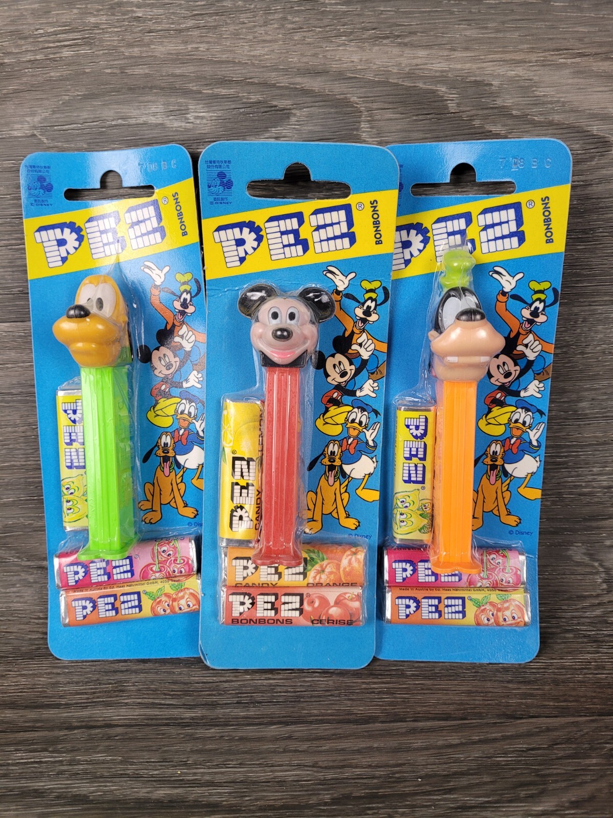 Mickey /Pluto /Goofy 1999 Pez BonBons | eBay