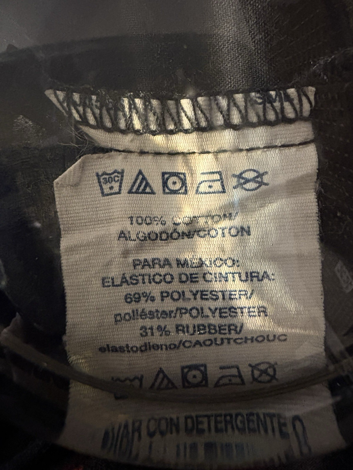 Polo Ralph Lauren Mens Pajama Pants Sz L Black Red Pony Pockets ...