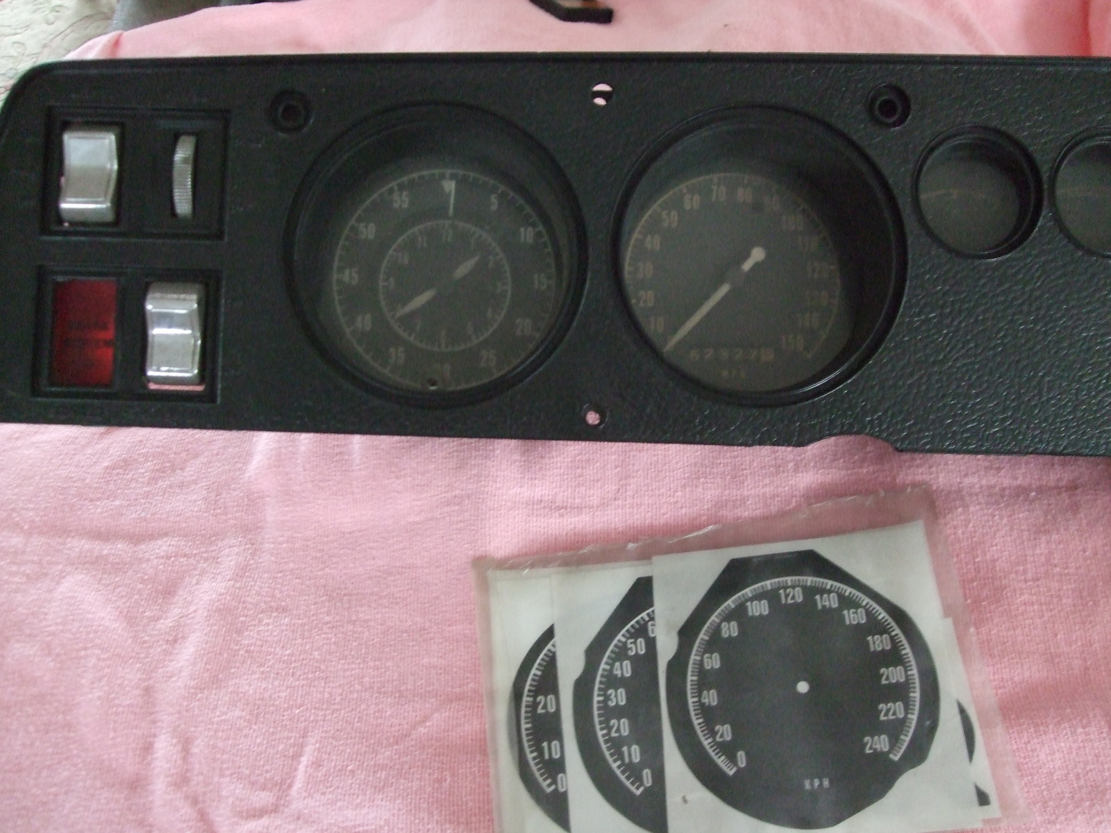 1968 - 69 - 70 MOPAR B-BODY RALLYE DASH | eBay