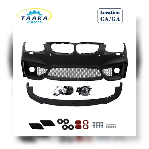 2010-2013 BMW E92 E93 M4 Style Front Bumper Cover W/PDC Hole & Foglight ...