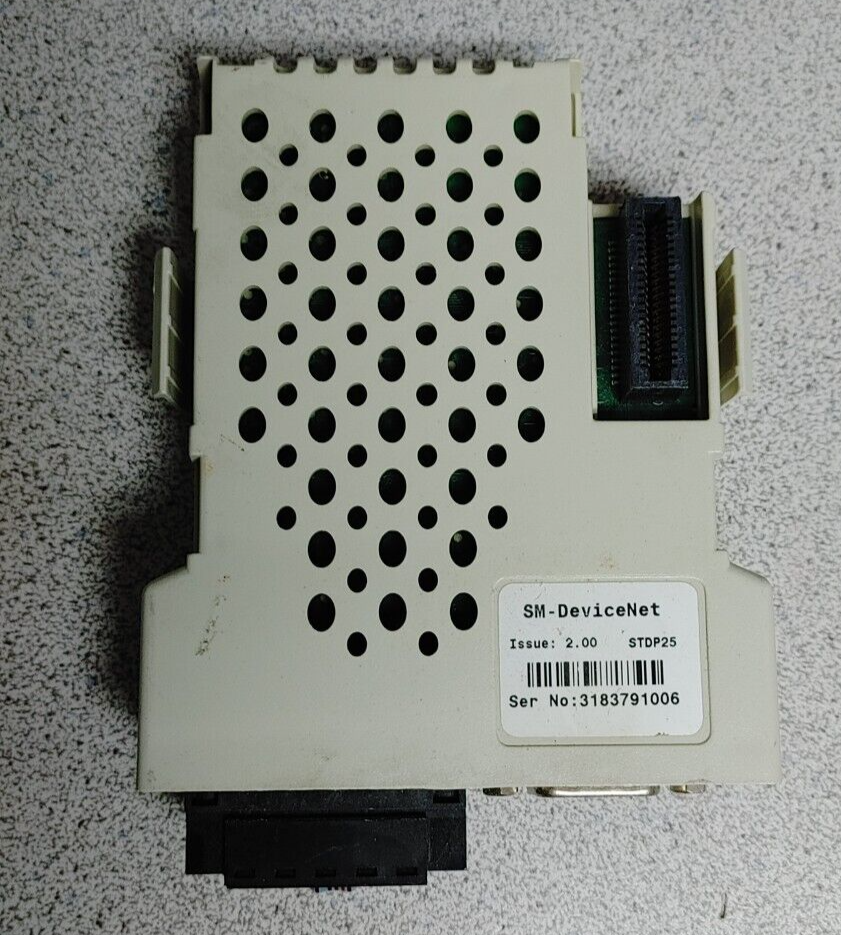 EMERSON / CONTROL TECHNIQUES SM-DEVICENET STDP25 ISSUE: 2.00 WOW!! | eBay