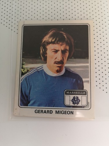 Gérard Migeon OM Sticker Football Panini 1978 #94 | eBay