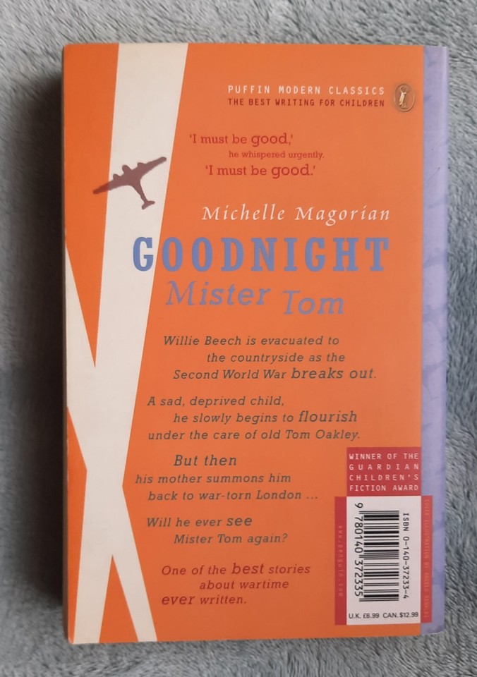 Goodnight Mister Tom by Michelle Magorian (Paperback, 1996) | eBay UK