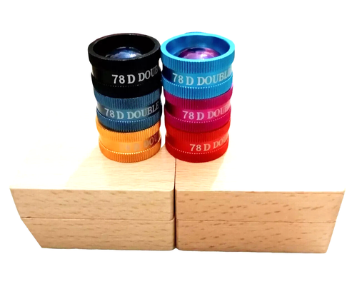 78D Accurate Diopter Lens With Case 6pc For Ophthalmology | eBay