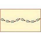 SWAG BORDER STENCIL - FOLK ART WALL PAINTING TEMPLATE - The Artful ...