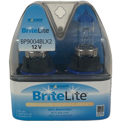 Wagner BP9004BLX2 BriteLite Headlight Bulb 9004 Halogen High Low Beam ...