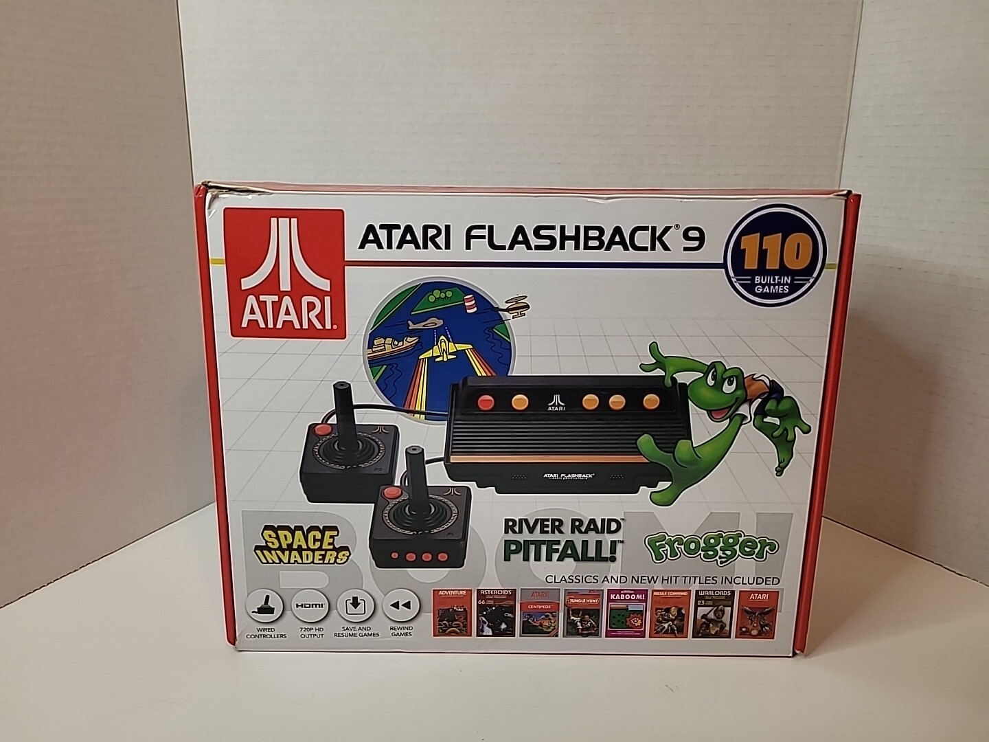 Atari Flashback 9 Deluxe AR3050S in Box w/ 2GB SD Slot ,tested Great ...